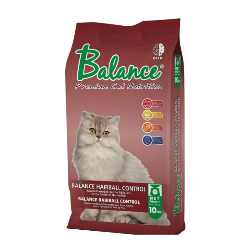 Balance Cat Adulto Hairball Control - Maskoticas CR
