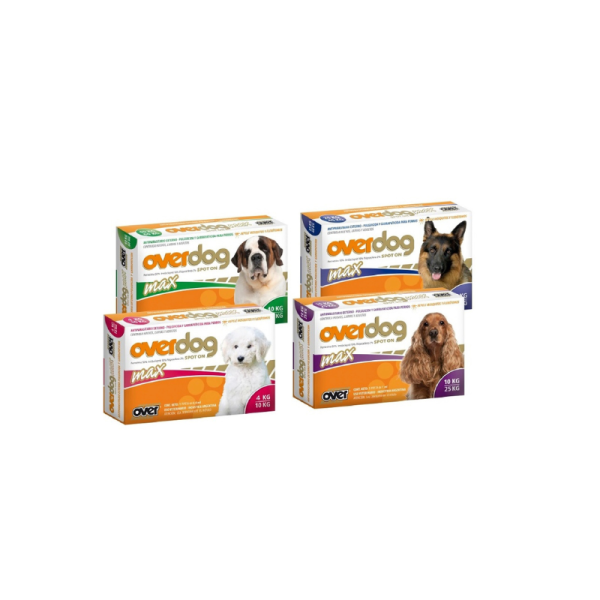 Pipeta Overdog Max Spot para Perro - Maskoticas CR